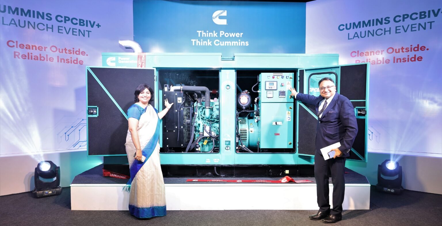Cummins India launches CPCBIV+ compliant power solutions - Sunshine Pune